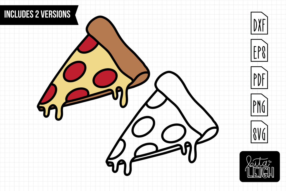 Pizza | Cut File – Kitaleigh LLC