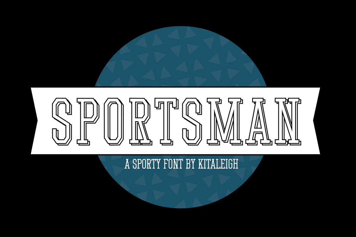 Sportsman Sport Font – Kitaleigh LLC
