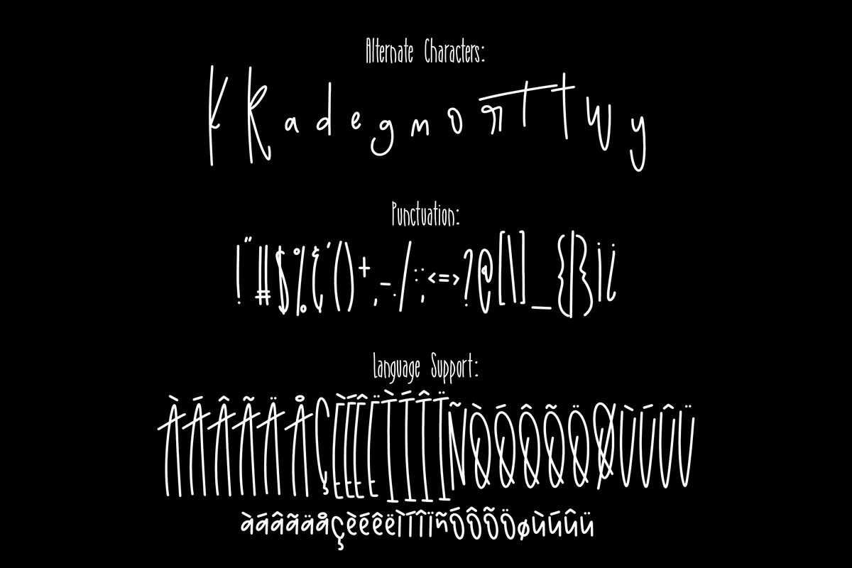 Houstonian a Hand Lettered Font – Kitaleigh LLC