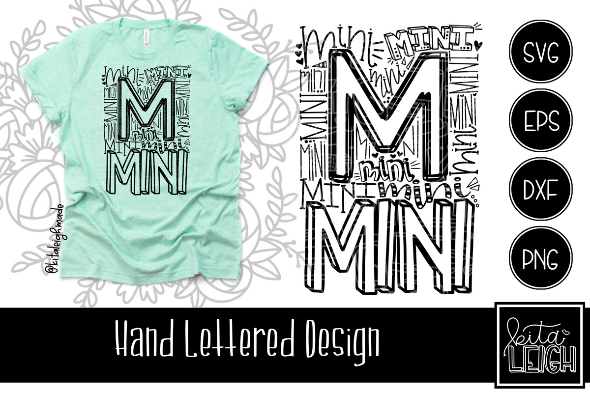 Mini Typography SVG – Kitaleigh LLC