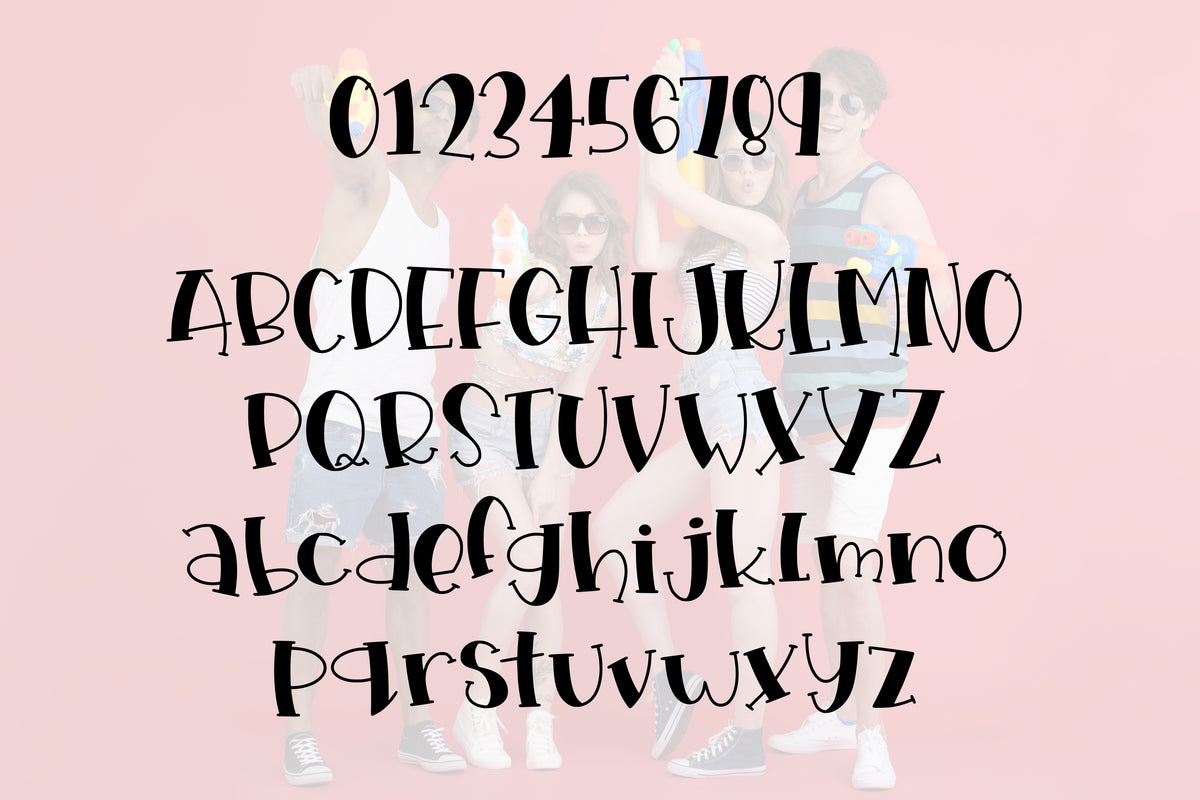 Quirky Quad Goals a font Quad! – Kitaleigh LLC