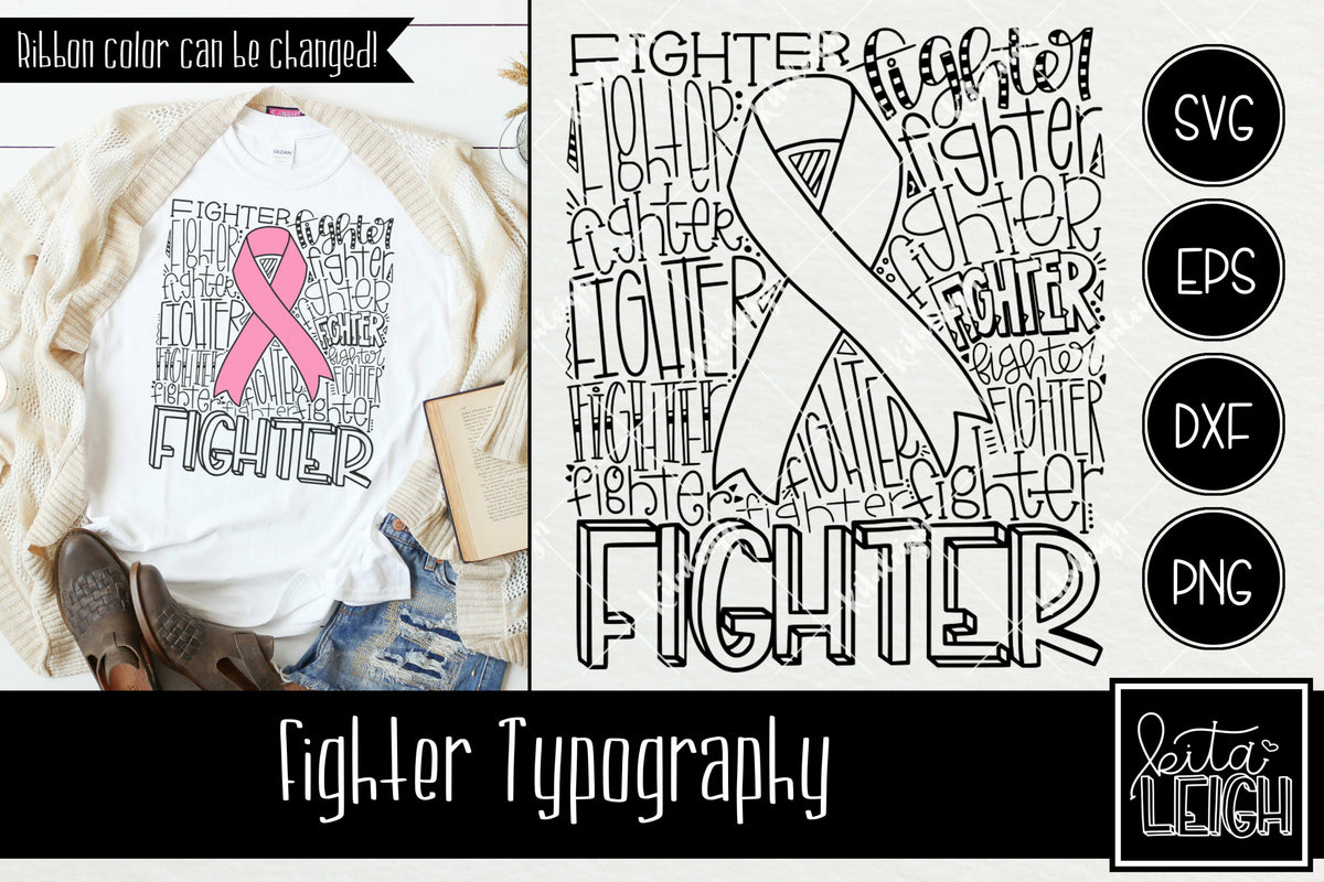 Fighter Typography – Kitaleigh LLC